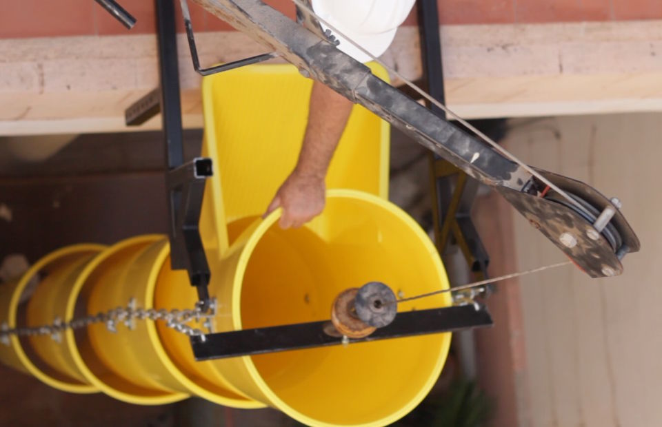 Balance beam column hook :: ITM Construcción