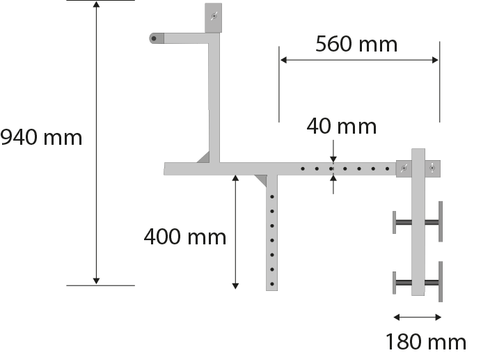Support bracket for buildings :: ITM Construcción