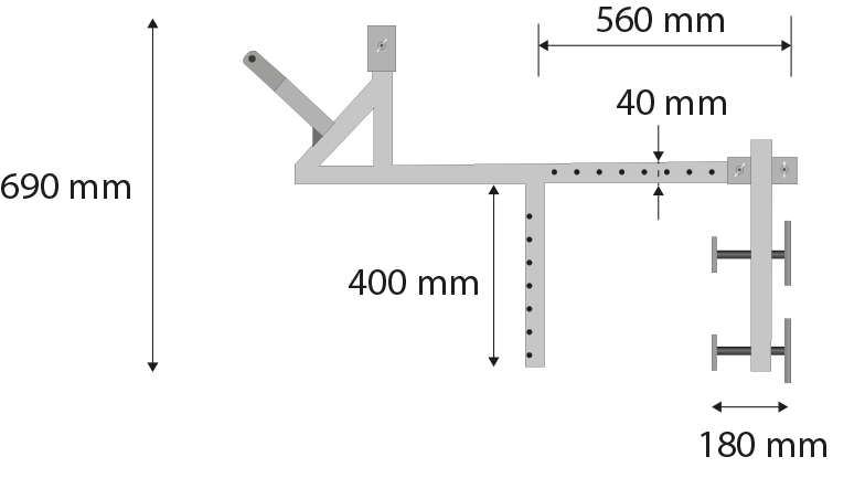 Support bracket for buildings :: ITM Construcción