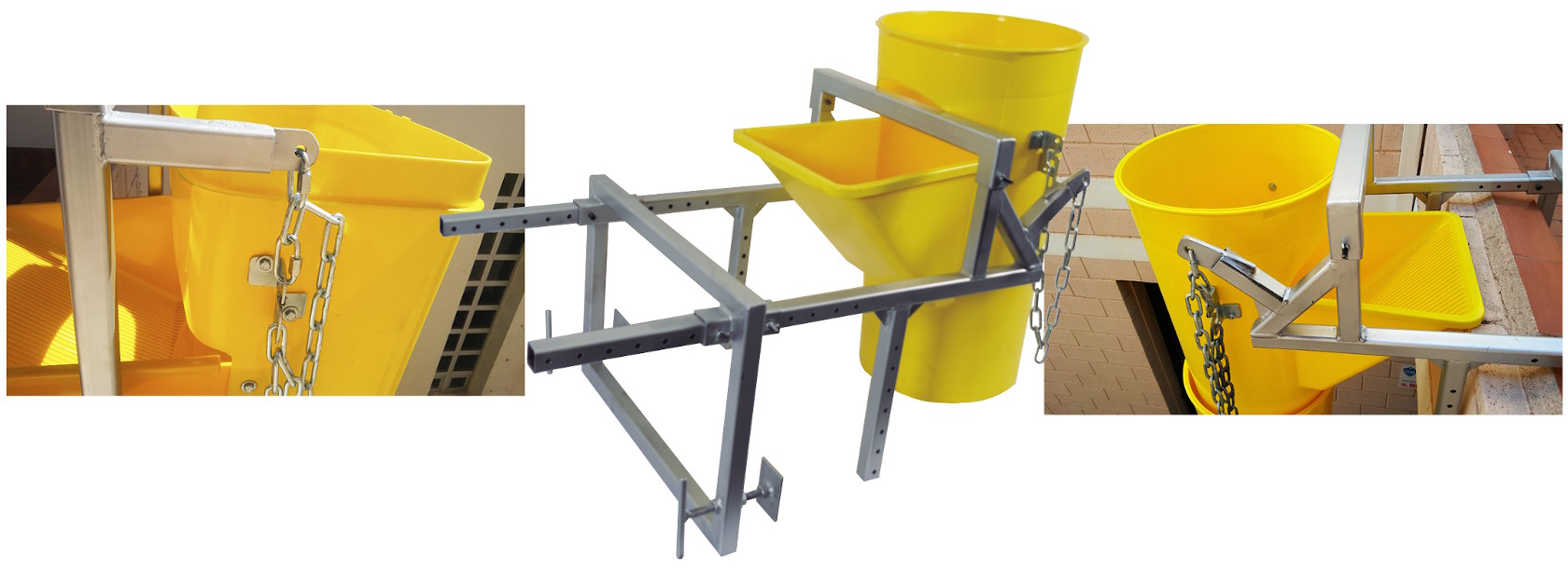 Recommendation for the installation of debris chutes