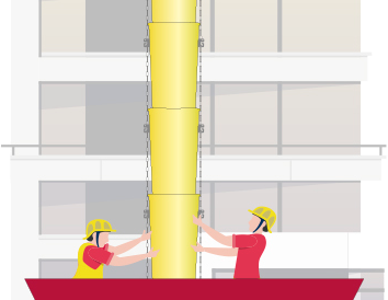 Maxi debris chute :: ITM Construcción