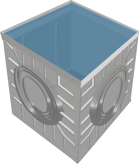 Plastic catch basin :: ITM Construcción