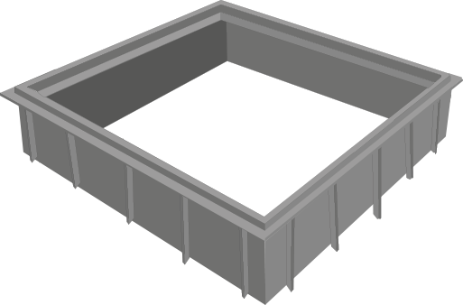 Plastic catch basin :: ITM Construcción