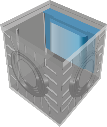 Plastic catch basin :: ITM Construcción