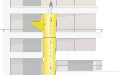 Maxi debris chute :: ITM Construcción